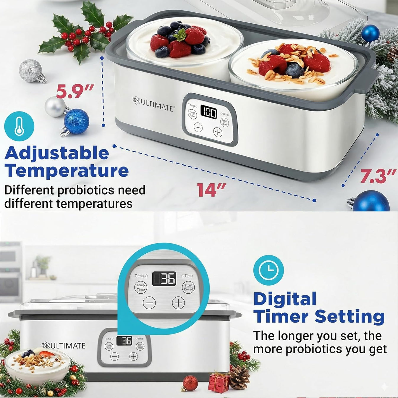 Ultimate Probiotic Yogurt Maker